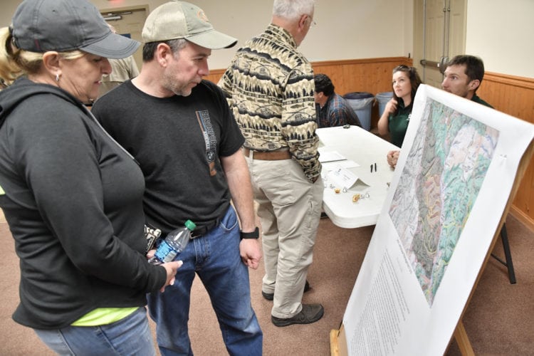 People gather to discuss revision of state forest management plan ...